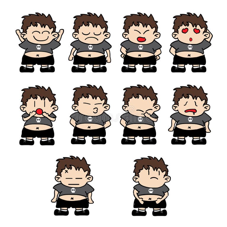 Sad Fat Boy Stock Illustrations – 361 Sad Fat Boy Stock Illustrations ...