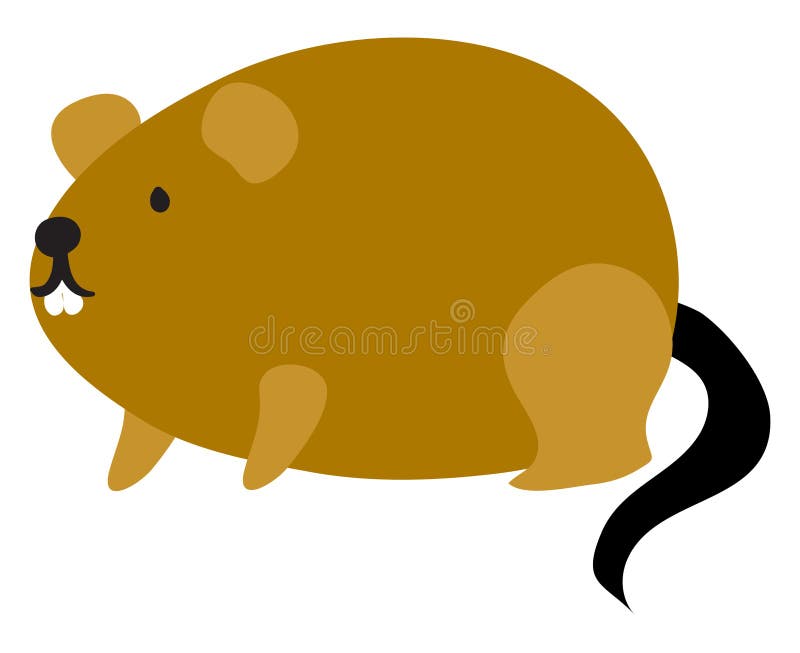 Fat Mouse stock vector. Illustration of cartoon, vector - 2032145