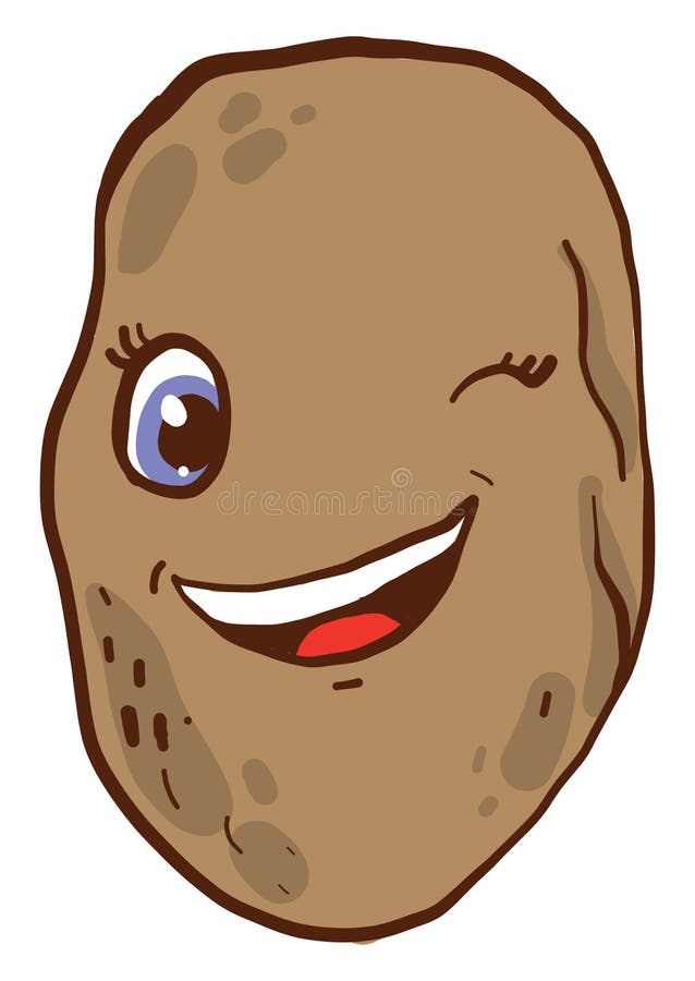 Potato Winking Stock Illustrations – 40 Potato Winking Stock ...