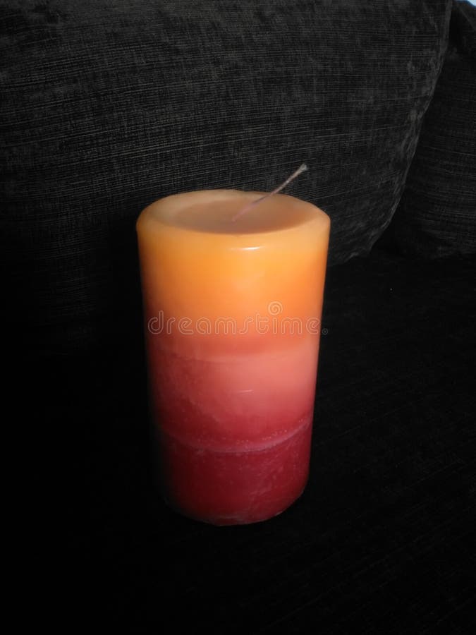 Fat candle stock image. Image of orange, candle, favourite - 124621271