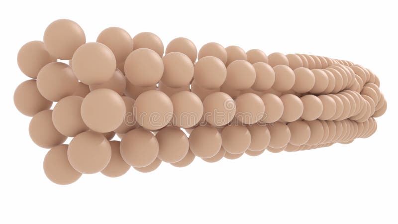 Fat Cells Accumulate Together 3d Stock Illustration - Illustration of ...