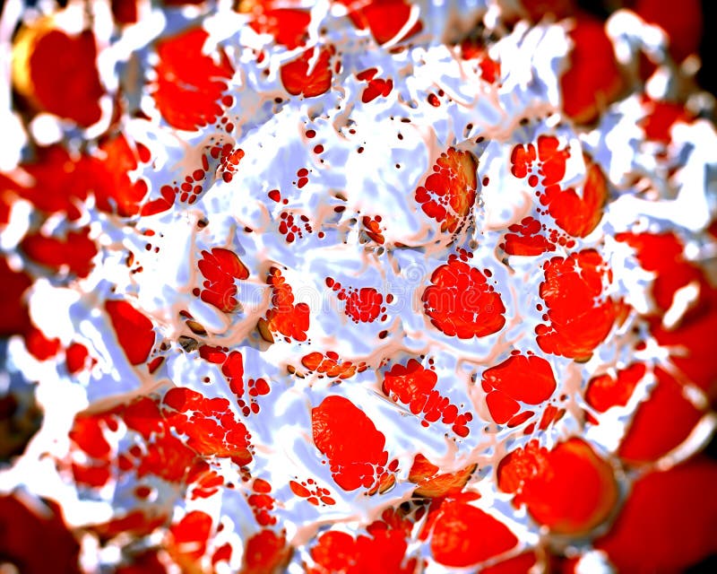 Fat Cells or Adipose Tissue Stock Illustration - Illustration of ...