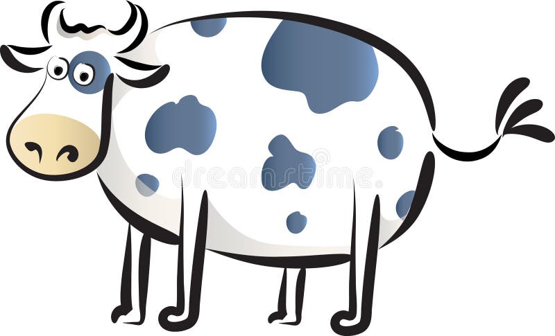 Fat Cow Cartoon