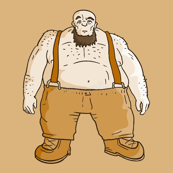 Fat elf stock vector. Illustration of disguised, black - 49431823