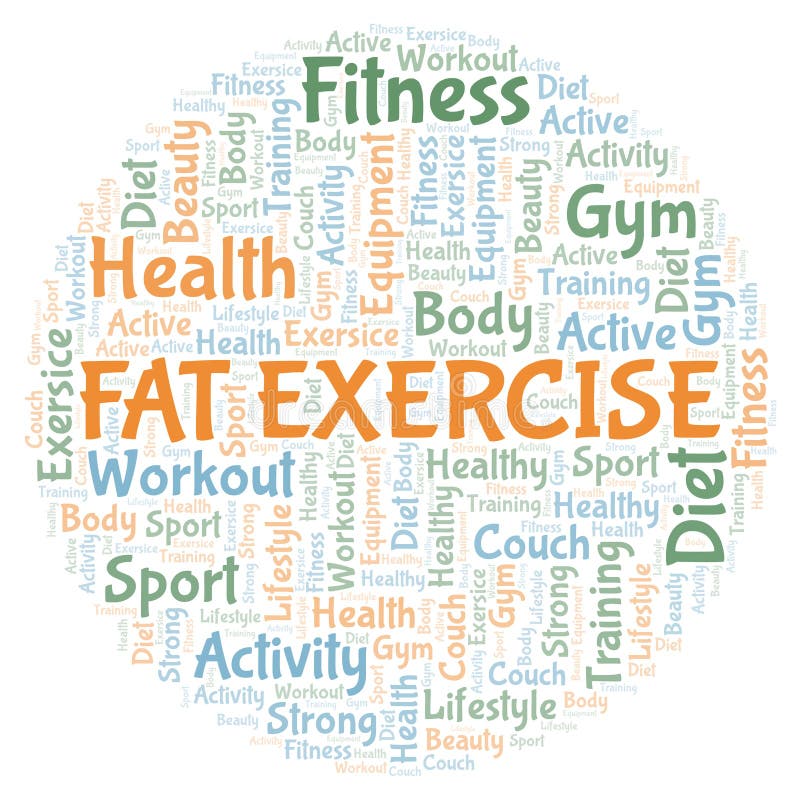 Fat Word 1 stock illustration. Illustration of word, large - 6358985