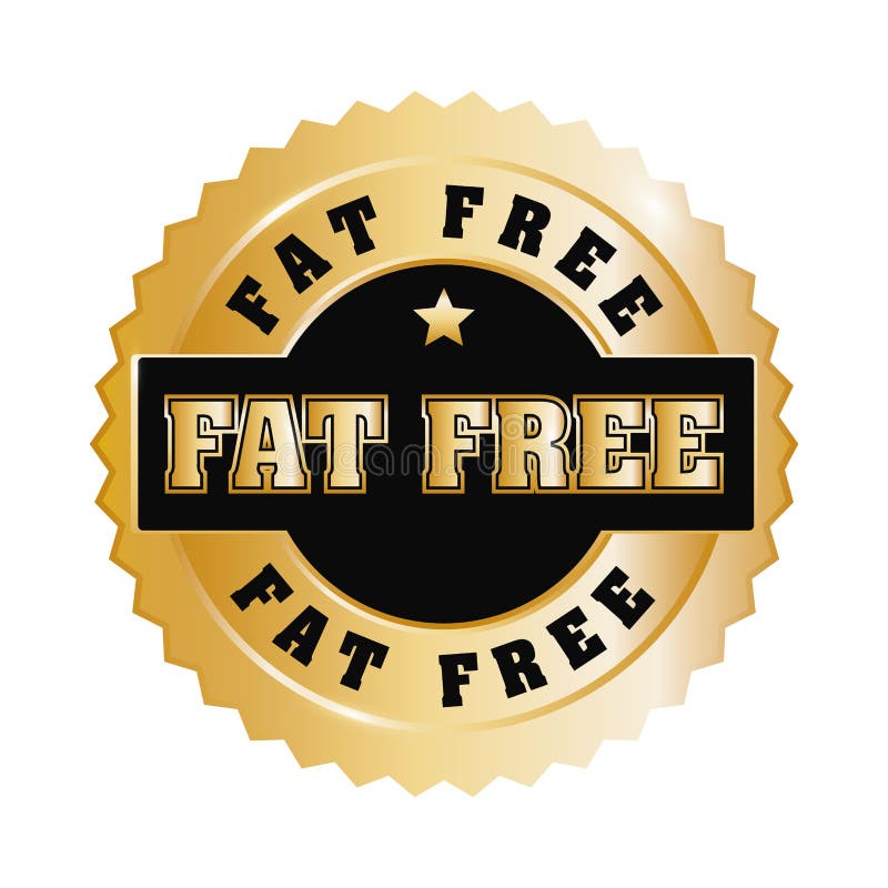 Fat free design. stock illustration. Illustration of health - 59908269