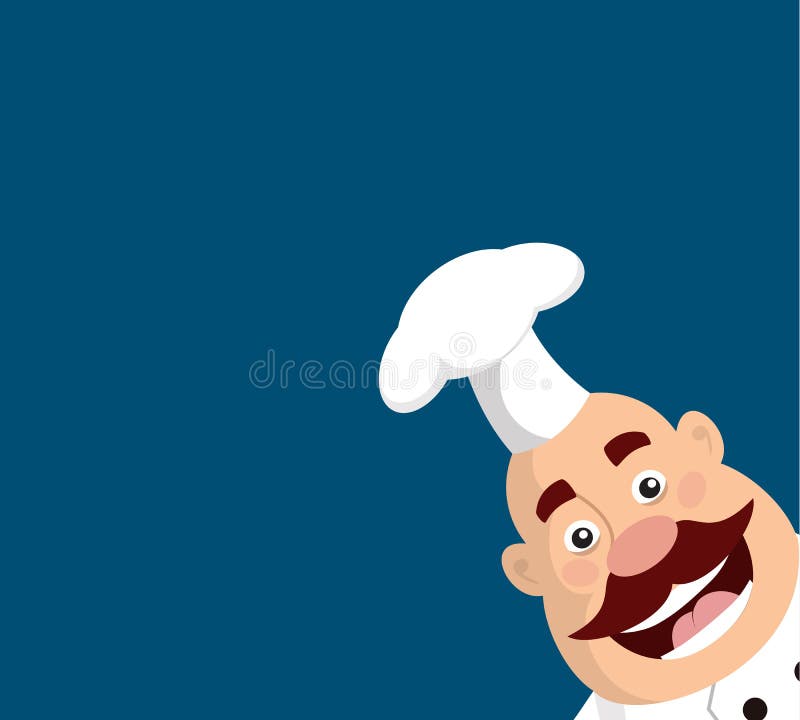 Head Chef Clipart Cartoon