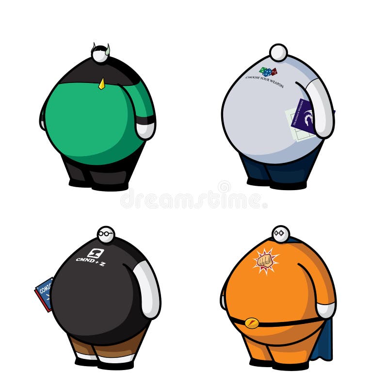 Fat Nerd Stock Illustrations – 336 Fat Nerd Stock Illustrations ...