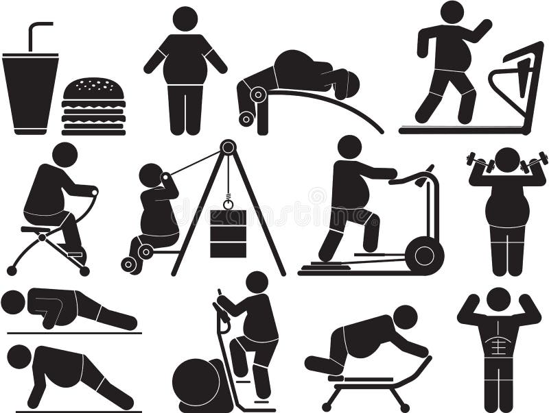 Fat Stick Man Stock Illustrations – 635 Fat Stick Man Stock ...