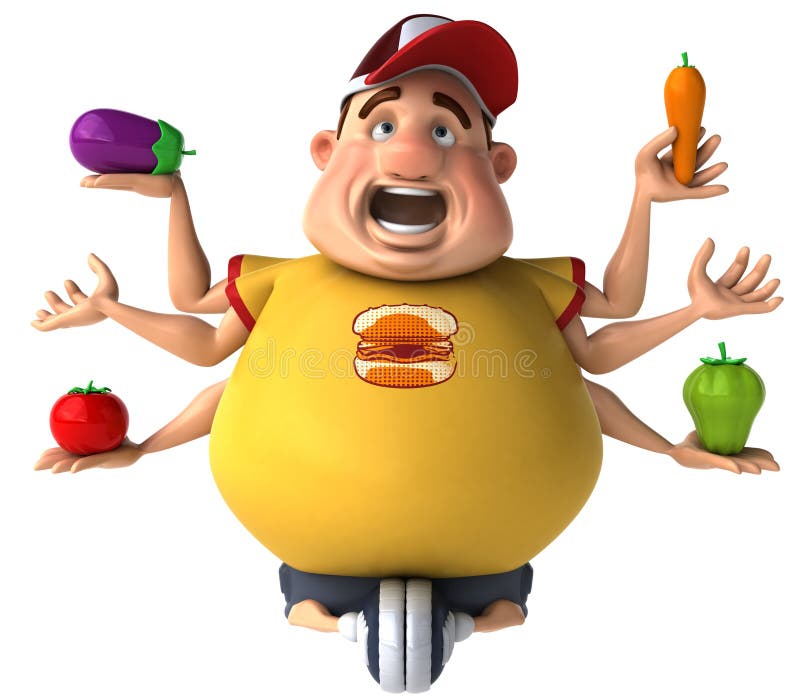 Fat kid stock illustration. Illustration of figure, fatness - 12098756