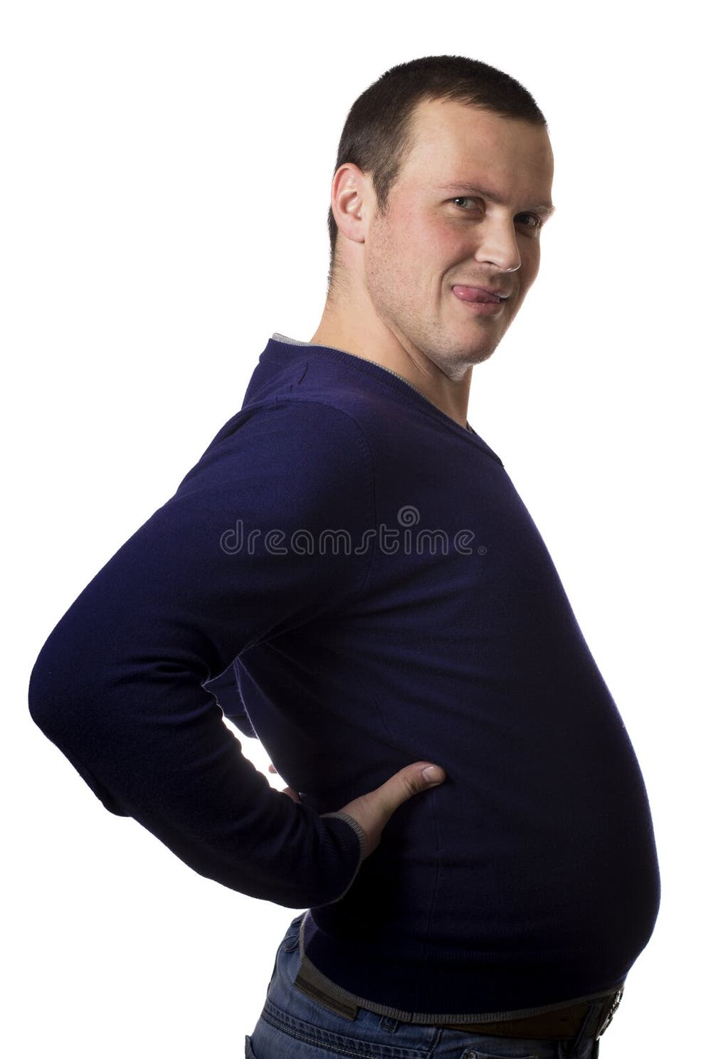 425 Fat Man Profile Isolated Stock Photos - Free & Royalty-Free Stock ...