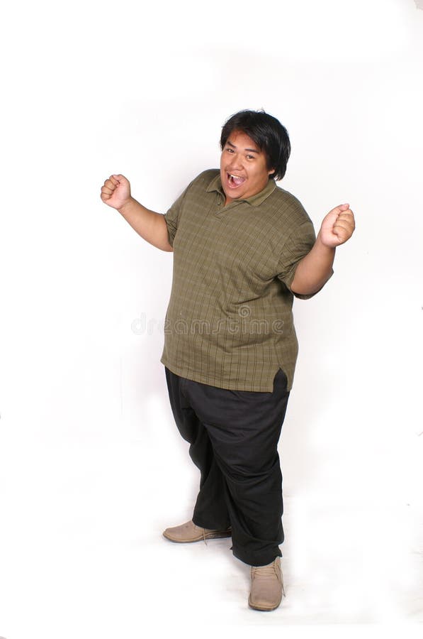 Fat man worry stock photo. Image of pulling, hair, worry - 7334756