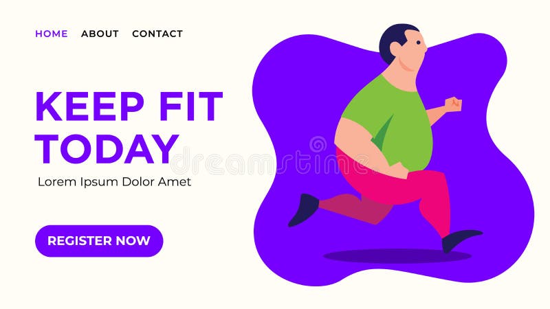 Fat Man Banner Stock Illustrations – 1,474 Fat Man Banner Stock ...