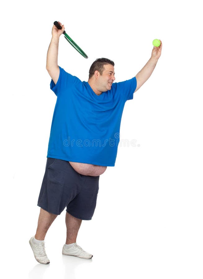 Boy with racket stock photo. Image of people, exercise - 3471468