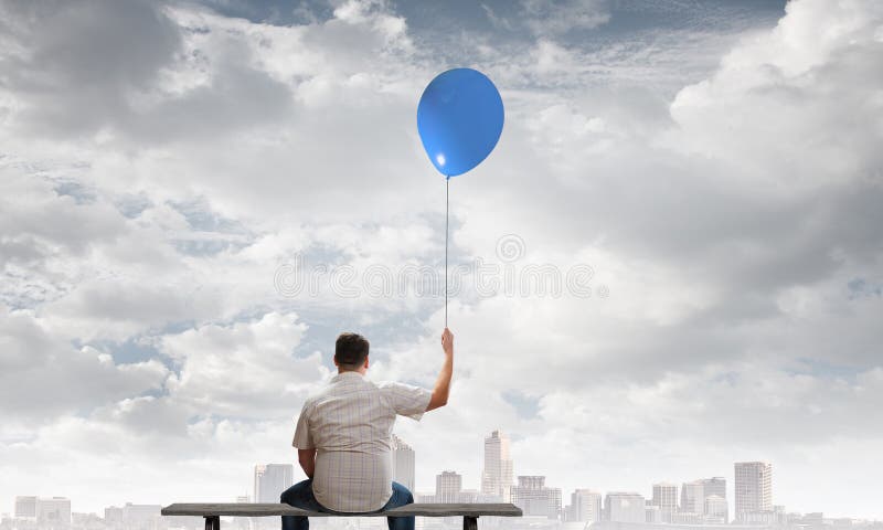 Fat man stock photo. Image of lifestyle, person, dream - 57779032