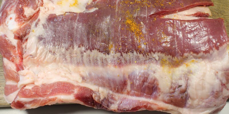 Fat meat pork raw stock photo. Image of celebration, cutting - 53254552