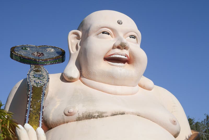 Fat monk statue stock photo. Image of bodhisattva, religion - 30446044