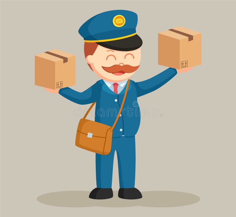 Fat Postman Stock Illustrations – 58 Fat Postman Stock Illustrations ...