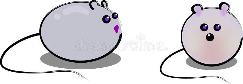 Fat rat stock vector. Illustration of astrology, graphic - 4110066