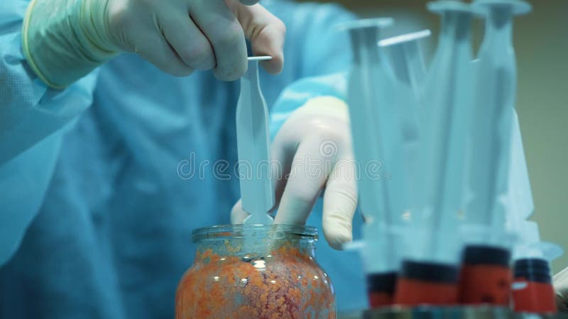 Fat Removal and Liposuction Surgery Fat Seeker. Human Fat in the Glass ...