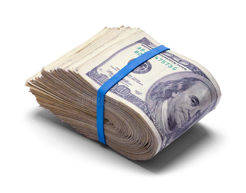Fat Wad of Money stock photo. Image of money, currency - 120445012