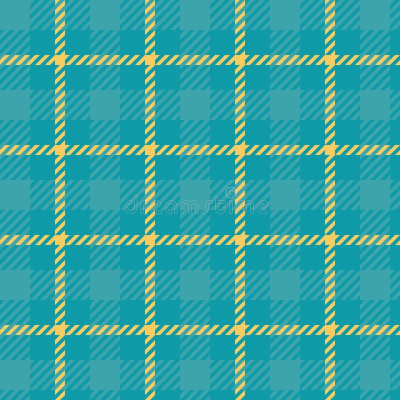 Plaid Pattern in Unique Style Stock Illustration - Illustration of ...