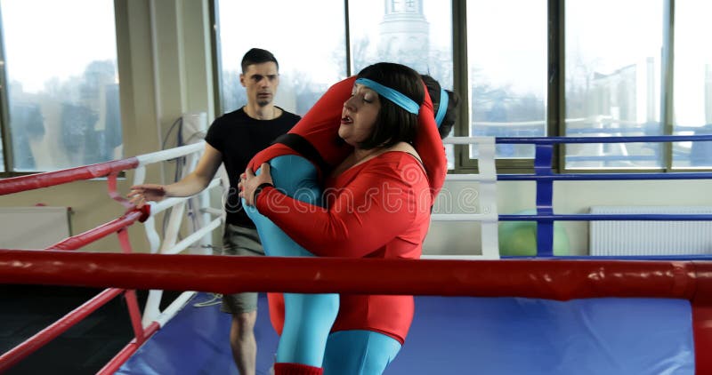 Big Strong Women Wrestling Men Stock Photos - Free & Royalty-Free Stock ...