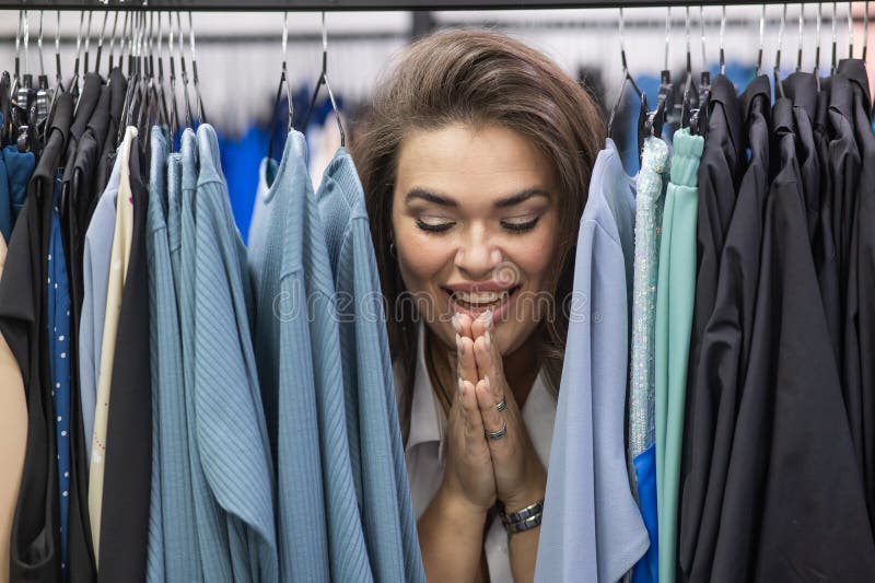 Happy Fat Woman Fooling Around and Pretending To Eat a Pearl Necklace ...