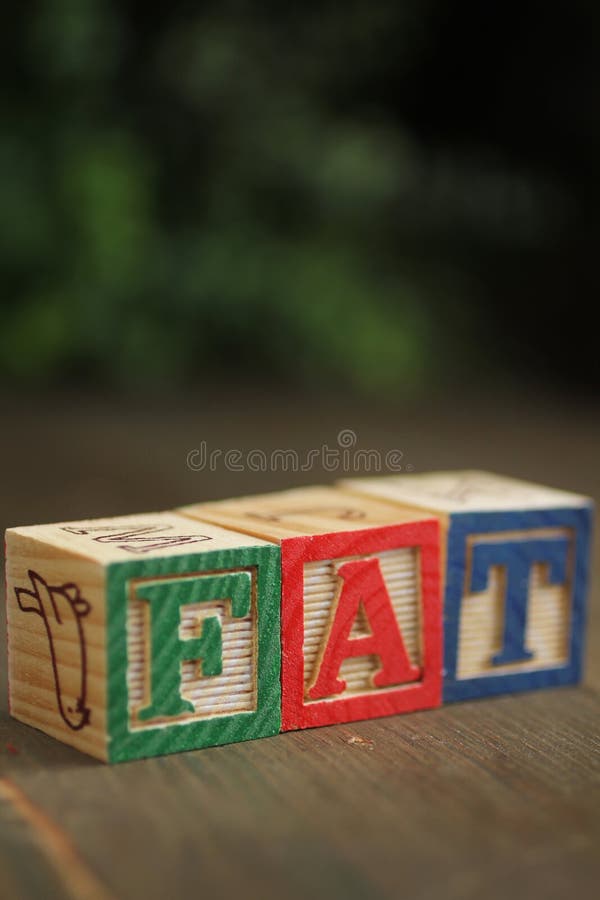 Fat wood blocks stock photo. Image of design, green, type - 23037630
