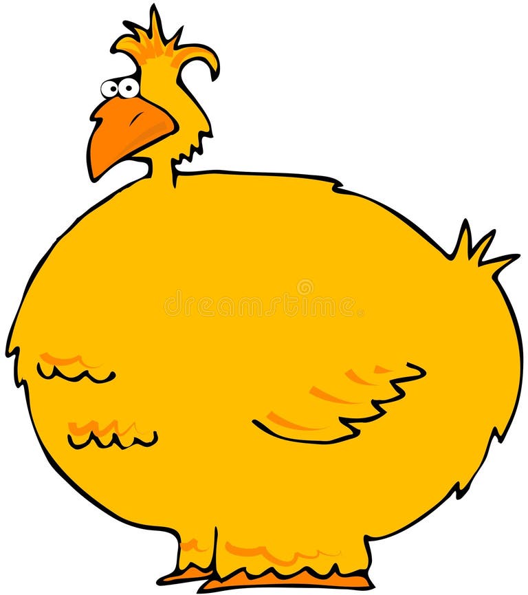 Cartoon Yellow Fat Bird Stock Illustrations – 259 Cartoon Yellow Fat ...