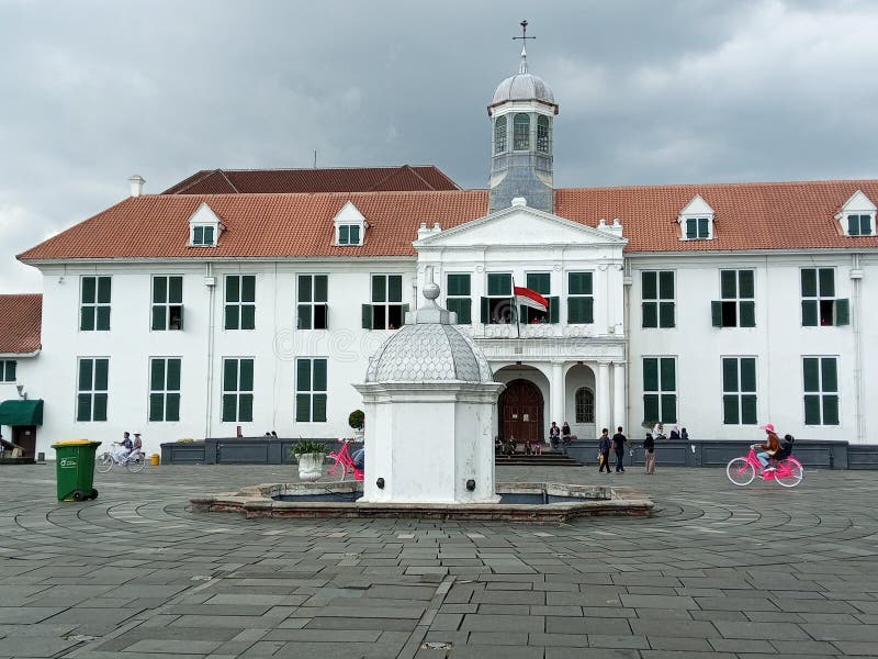 Fatahillah museum jakarta editorial photo. Image of neighbourhood ...