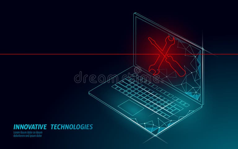 Fatal Computer System Crash. Software Error Bug Data Lost. Computer ...