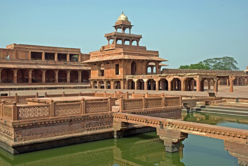 Fatehpur Sikri stock image. Image of fatehpur, palace - 12017857