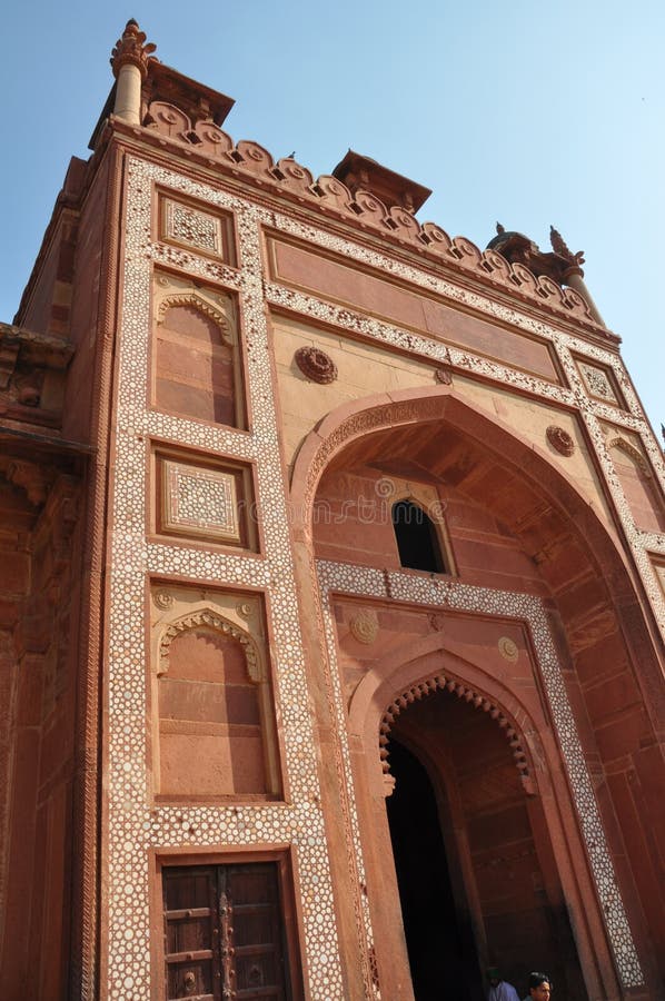 Fatehpur Sikri in India stock image. Image of history - 22522299