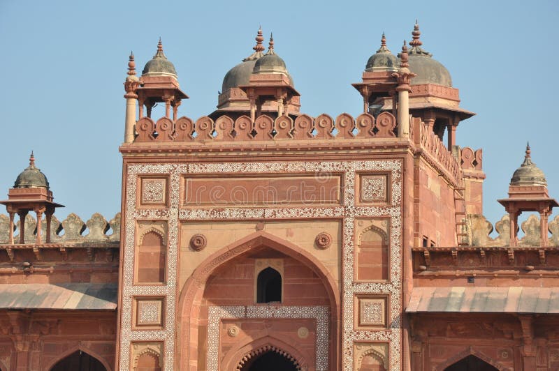 Fatehpur Sikri in India stock photo. Image of asia, dome - 22524070