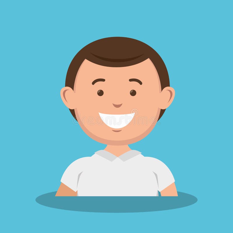 Father with Son Avatar Character Stock Vector - Illustration of ...