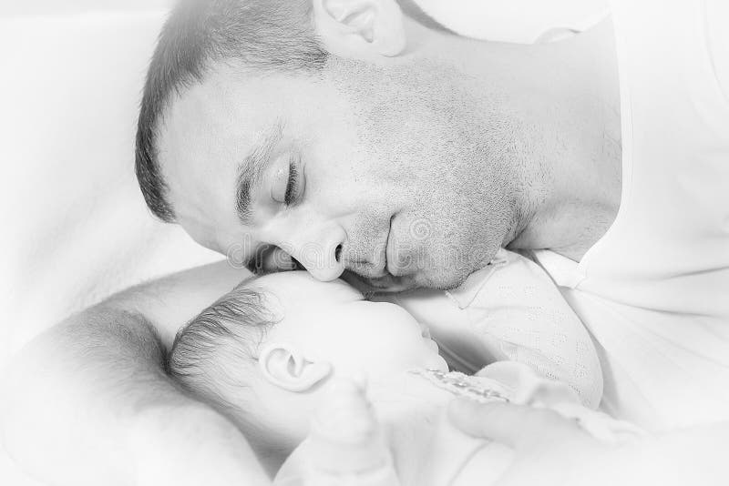 Father with the baby stock image. Image of father, parent - 59816999
