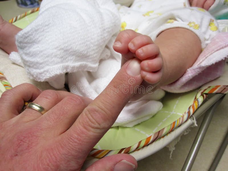 Father and baby. stock photo. Image of young, toes, curled - 40331388