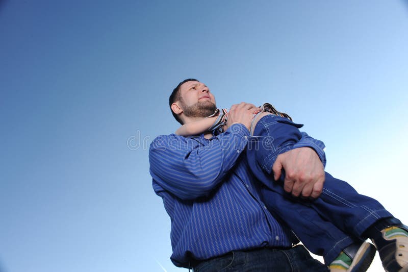 Father care about son stock photo. Image of bond, human - 17205576