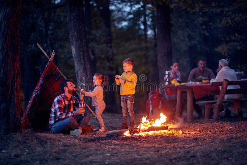 134 Children Around Campfire Stock Photos - Free & Royalty-Free Stock ...