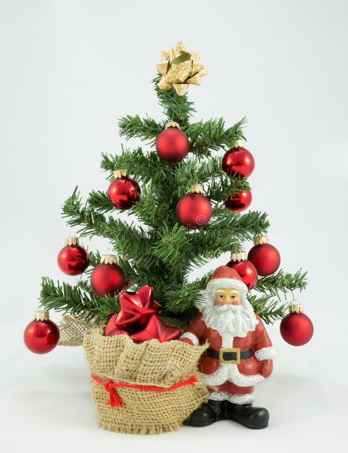 Father Christmas stock image. Image of seasonal, tree - 28532337