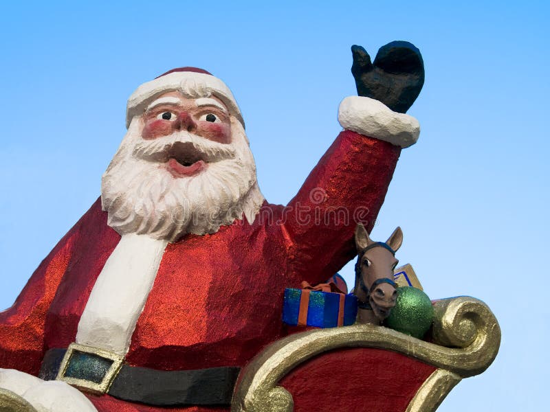 Father christmas stock image. Image of christmas, presents - 4933449