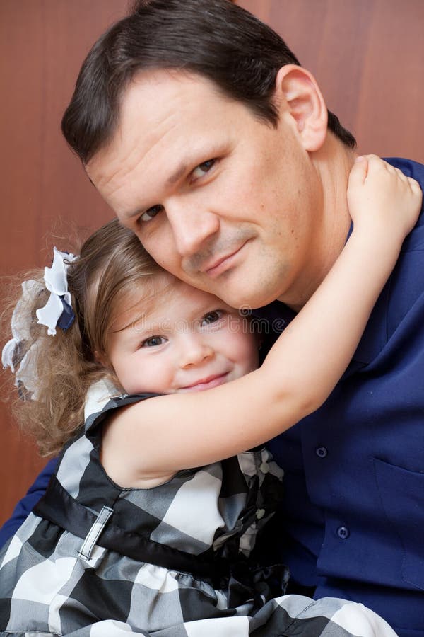 Father with a daughter stock image. Image of family, father - 21924945