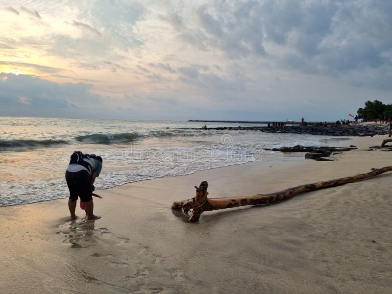 Father Daughter Bonding Time on the Beach Stock Photo - Image of time ...