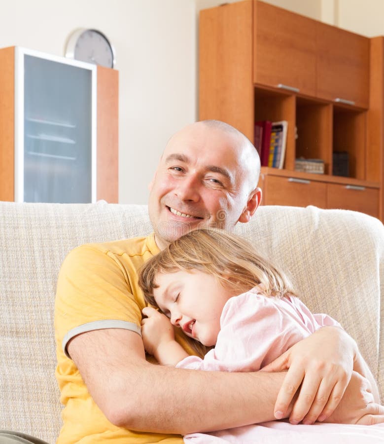Father with daughter stock image. Image of 3040, child - 34937649