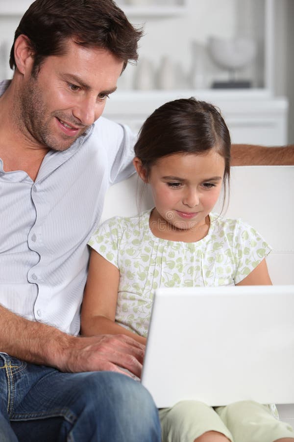 Father with daughter stock photo. Image of kids, relaxing - 29389878