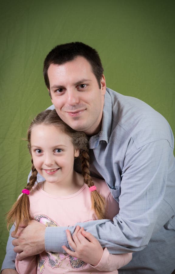Father and daughter stock image. Image of hugging, expressive - 64783253