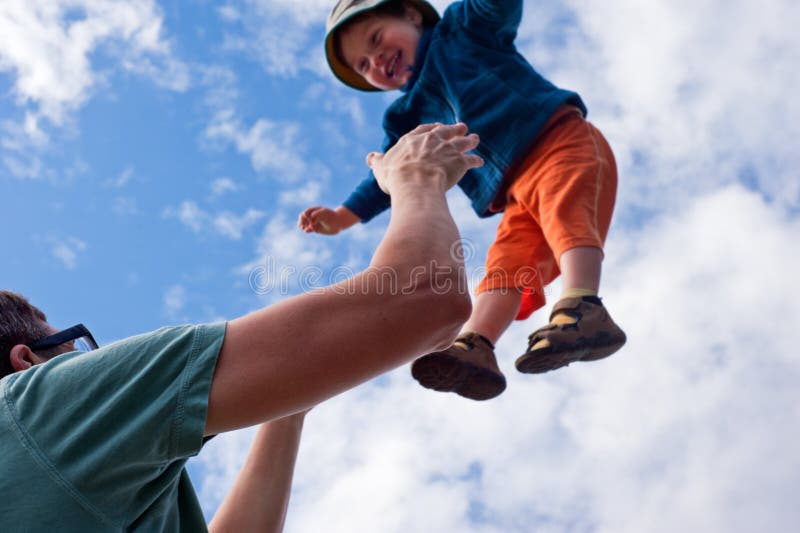 Father and Fly Son stock image. Image of human, family - 27236873