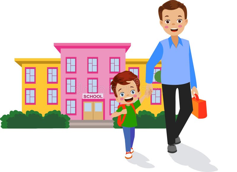 School Drop Off Stock Illustrations – 131 School Drop Off Stock ...