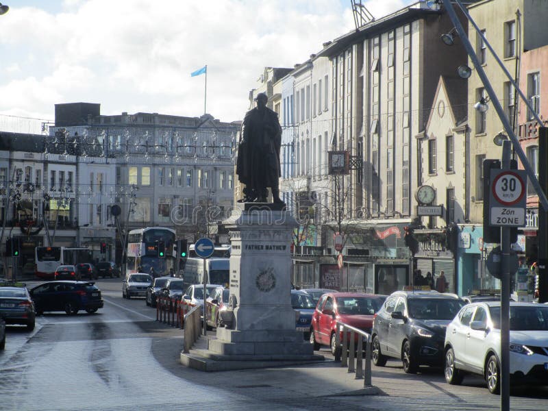 Father Mathew Statue editorial photo. Image of priest - 103239876
